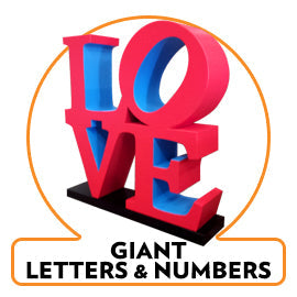 Giant Letters & Numbers – Americas Props and Events